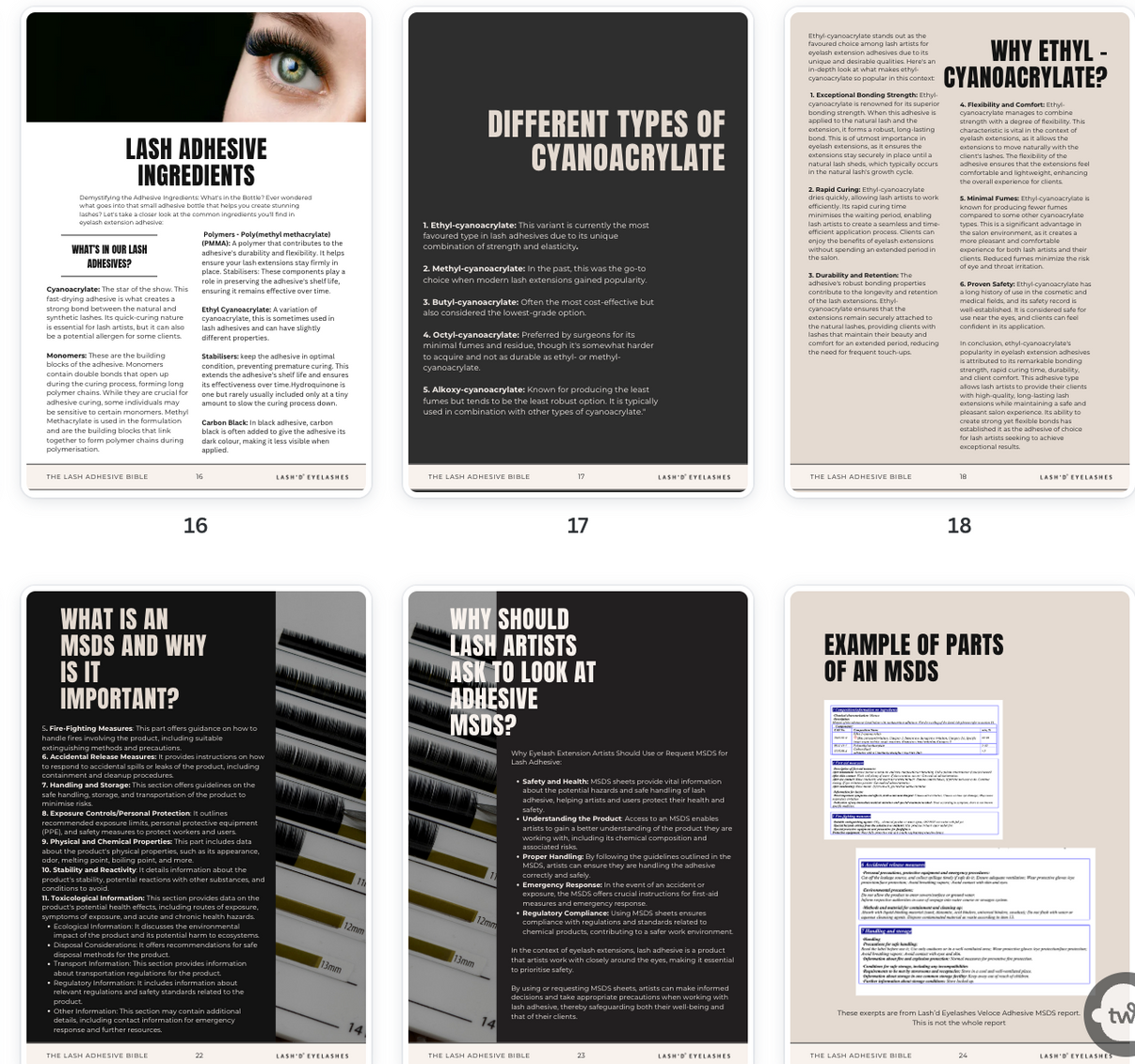 Ultimate Lash Adhesive Bible – Lash'd Eyelashes