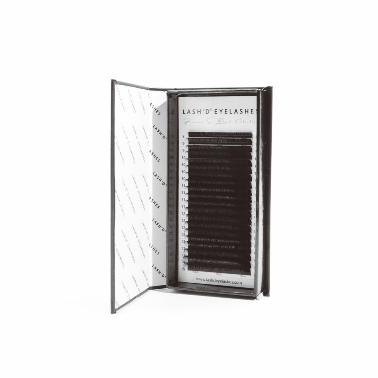0.07mm So Black Volume Lashes Mixed Length Trays for Eyelash Extension ...